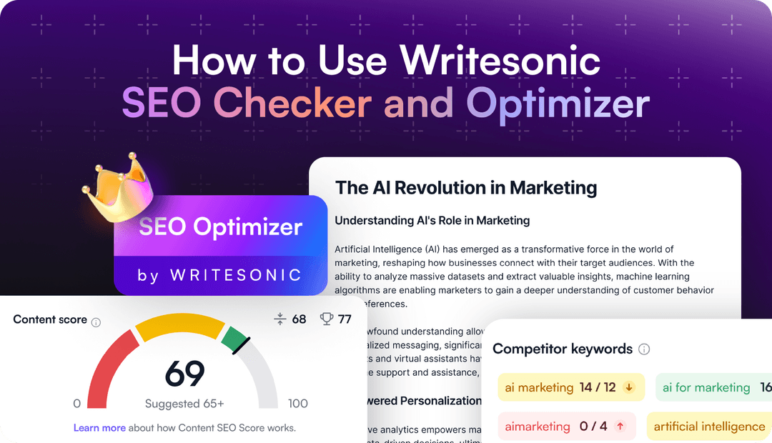 SEO Checker and Optimizer | Writesonic
