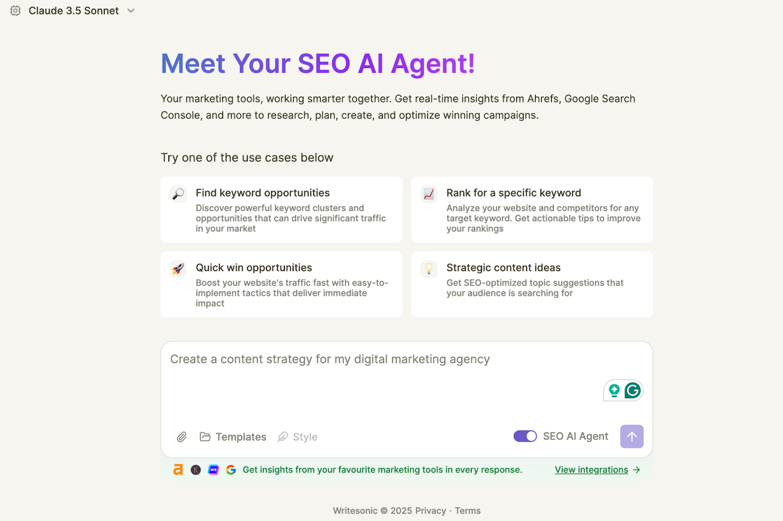 Boost Your Search Engine Rankings with an SEO Writing AI Agent